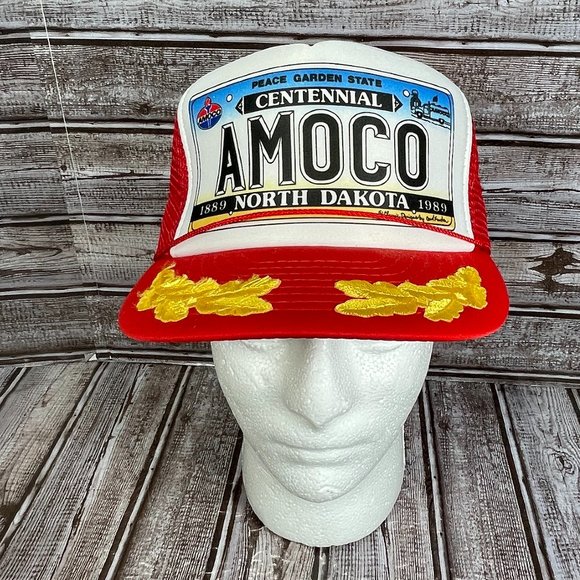 nissin | Accessories | Vintage Amoco North Dakota Centennial Baseball ...